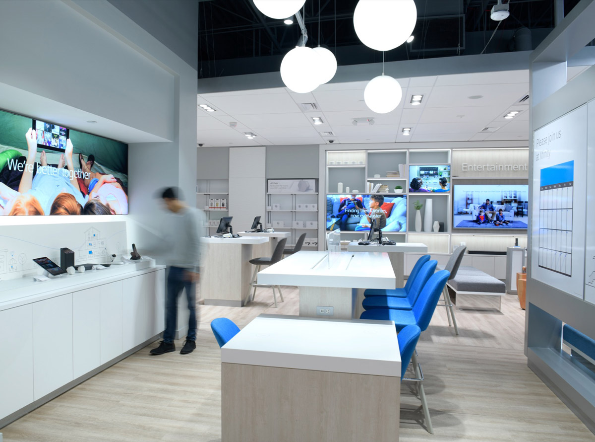Xfinity - Retail Store Design | Chute Gerdeman