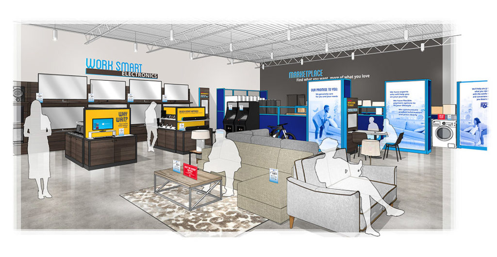 Rent-A-Center Store Design of the Future Preview