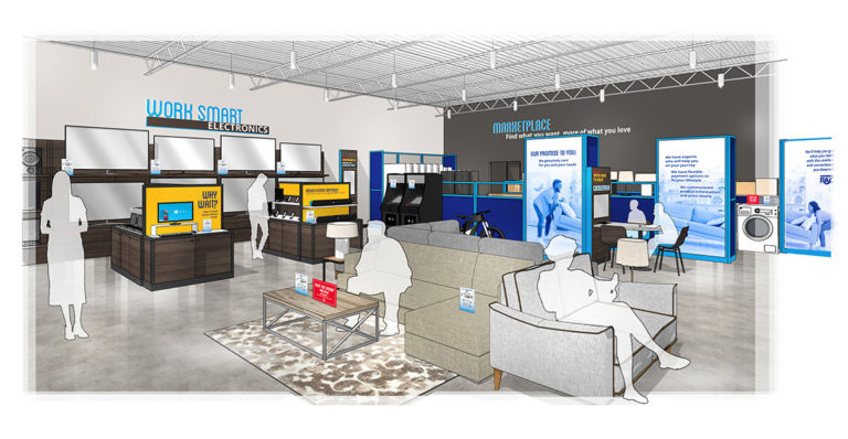 Rent-A-Center Store Design of the Future Preview