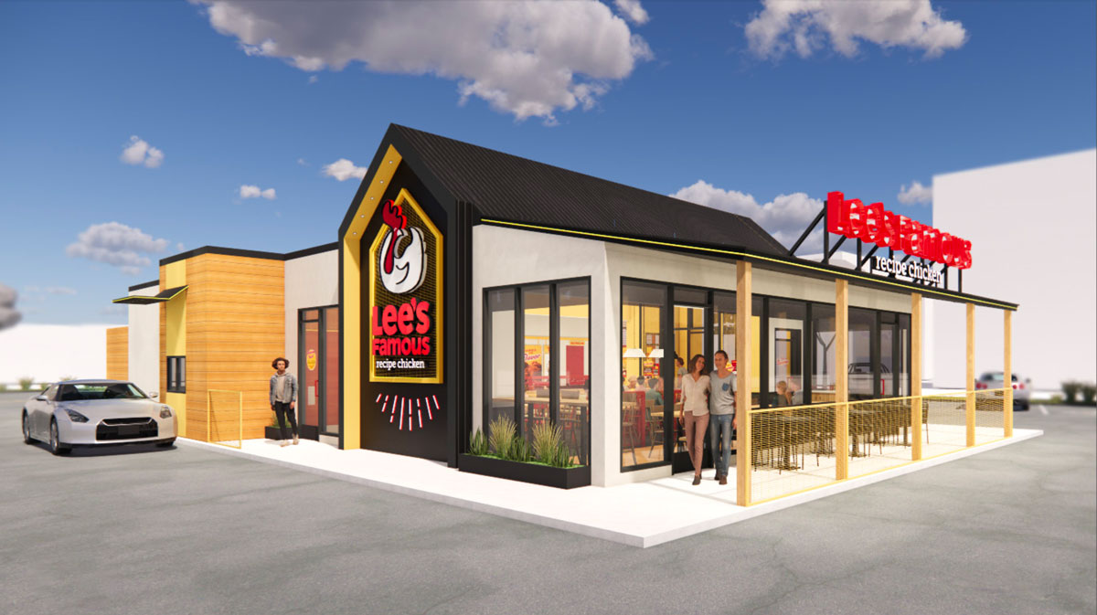 New Restaurant Design for Lee's Famous Recipe Chicken - Chute Gerdeman