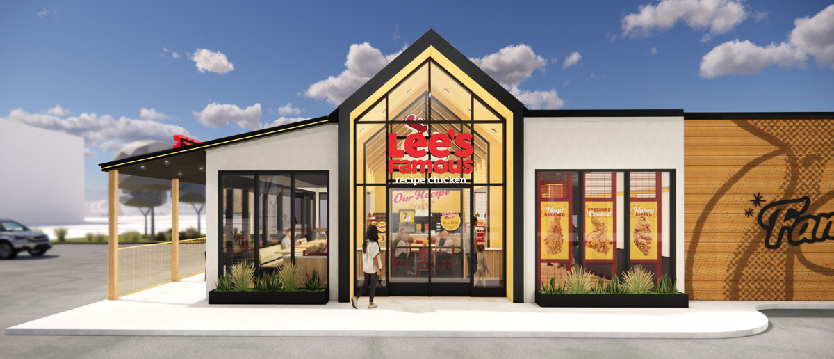 New Restaurant Design for Lee's Famous Recipe Chicken - Chute Gerdeman